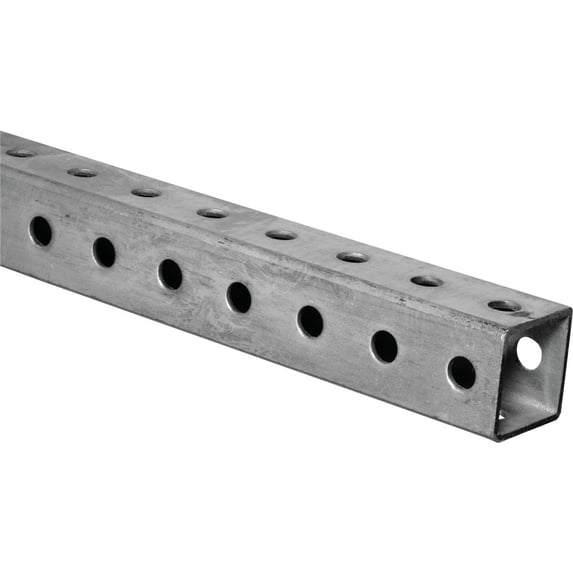 Stanley N341-305 Perforated Square Tube, 1-1/4' x 3' - Walmart.com
