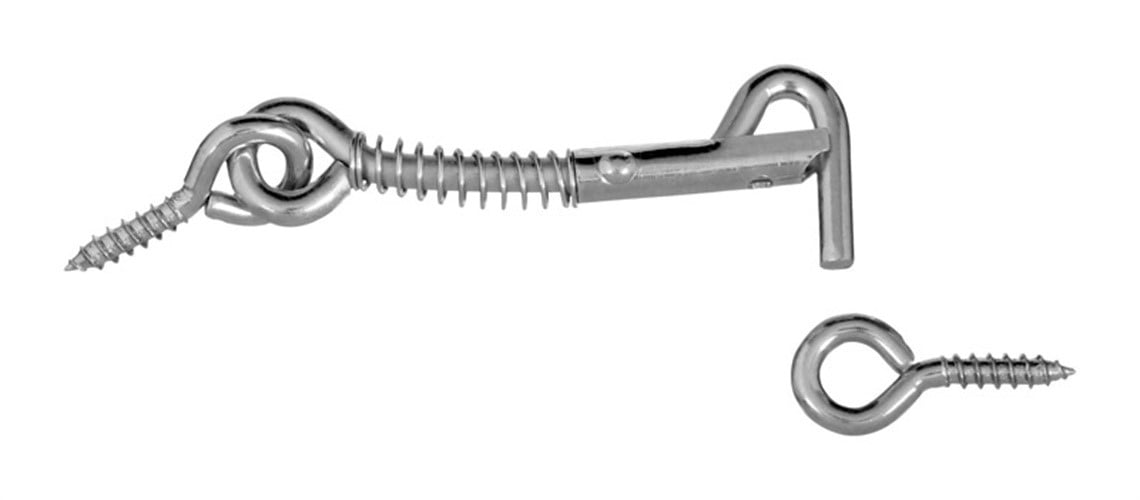 National Hardware V2002 Series N170-746 Hook and Eye, Steel, Zinc ...