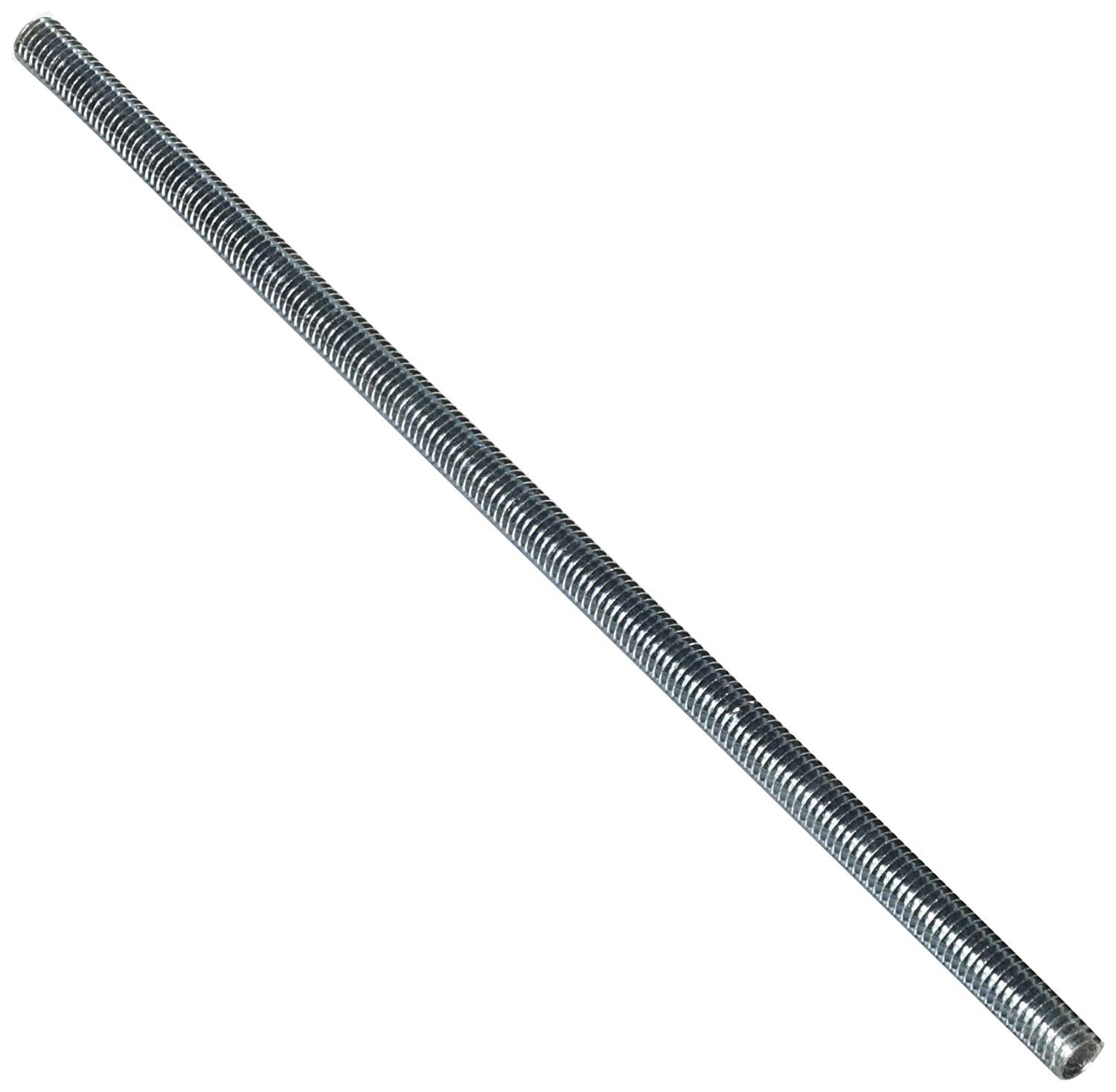 Stanley National N179-341 Stanley Threaded Rod, 7/16-14 X 1 Ft, Steel ...