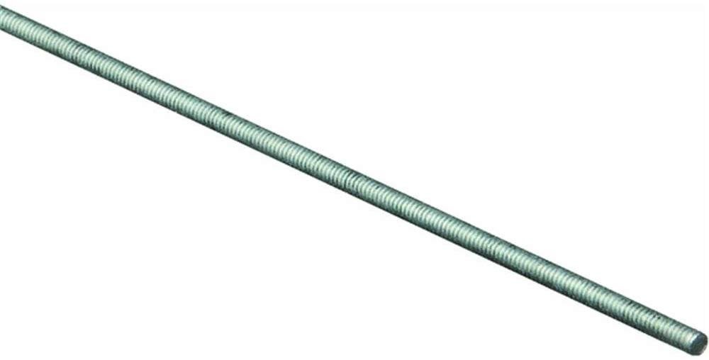Stanley National N346-643 Stanley Threaded Rod, 5/16-18 X 36 In, Heat ...