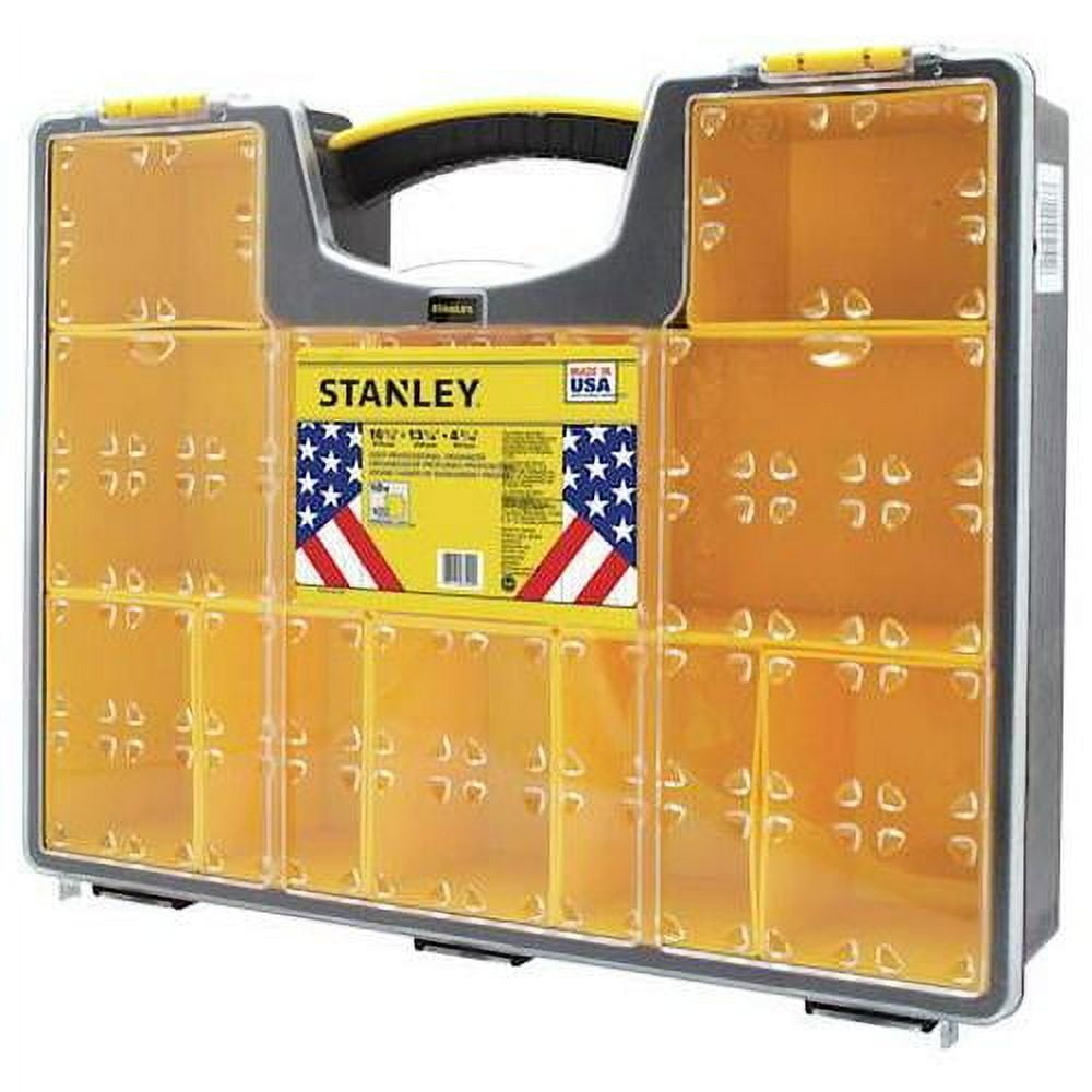 Stanley ORGANIZER BLK/YLW 10 COMPARTMENT - Walmart.com