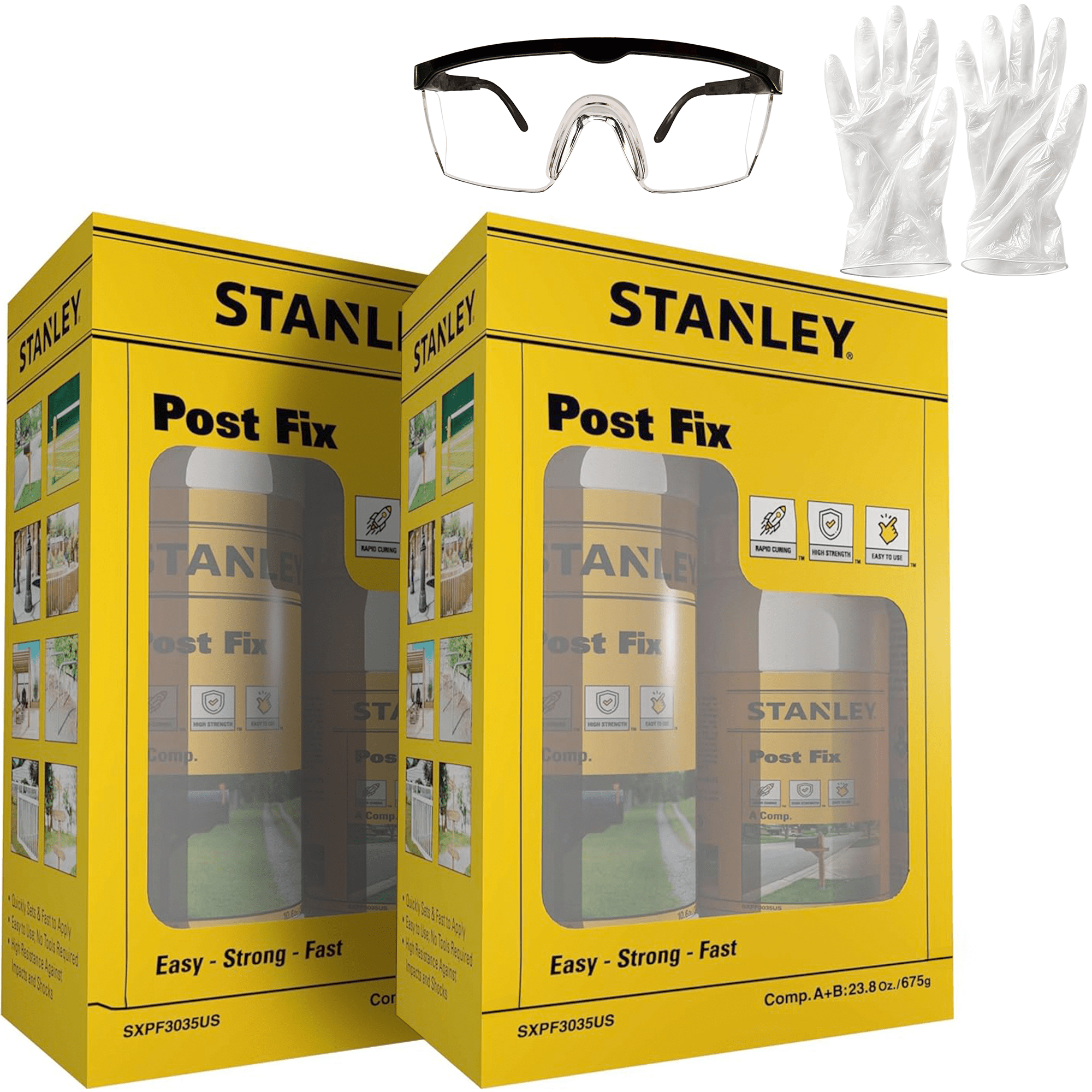 Stanley Post Fix, Fence Post Foam - Rapid Installation Composite, 23 ...
