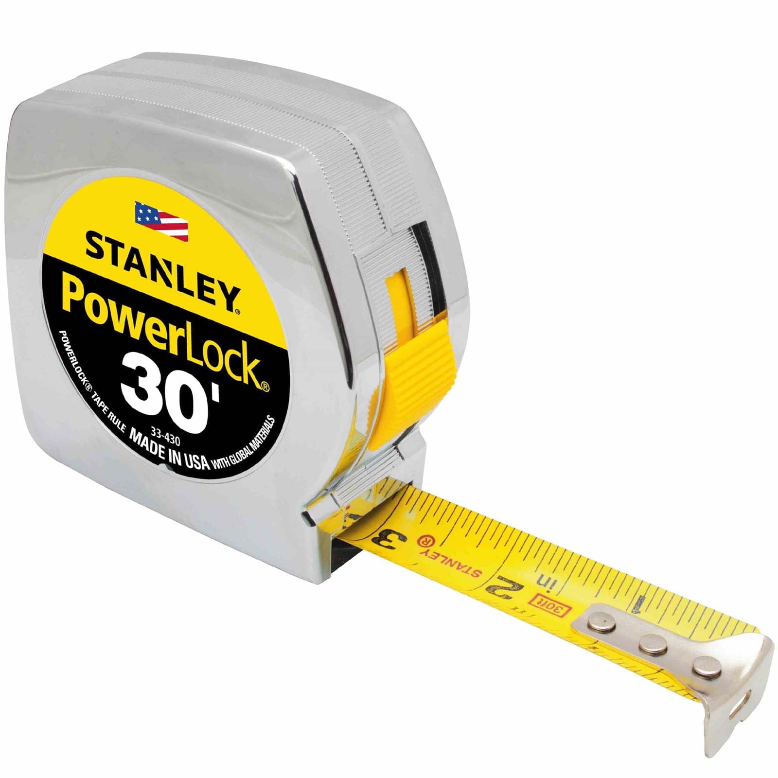 Stanley PowerLock Tape Measure - 30ft. - Single Item - Walmart.com
