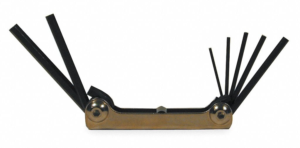 Stanley Products Folding Hex Key Set, 7 Pieces - 1 SET (577-4974 ...