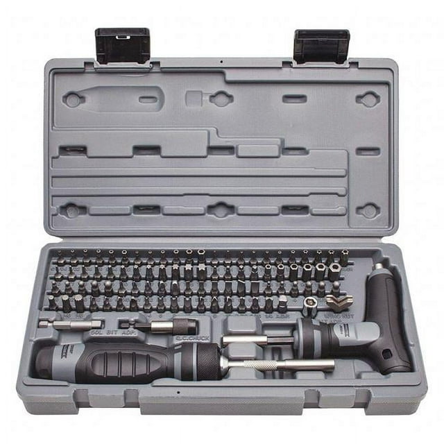 Proto 91 Piece Multibit Set With Ratcheting Screwdriver And T-Handle ...