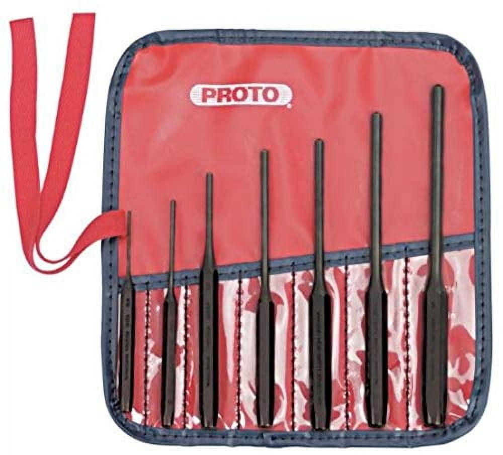 Stanley Proto J49007S2 Roll Pin Punch Set, 7PC - Walmart.com