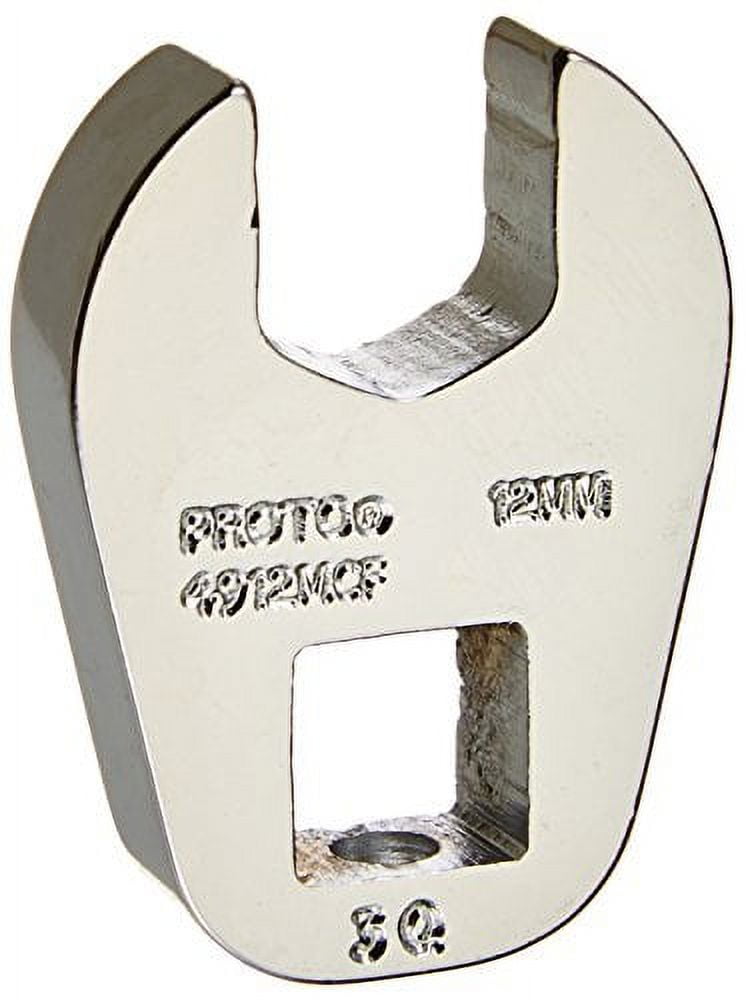 Stanley Proto J4912MCF Open Ended Crowfoot Wrench 3/8" Drive 12mm ...