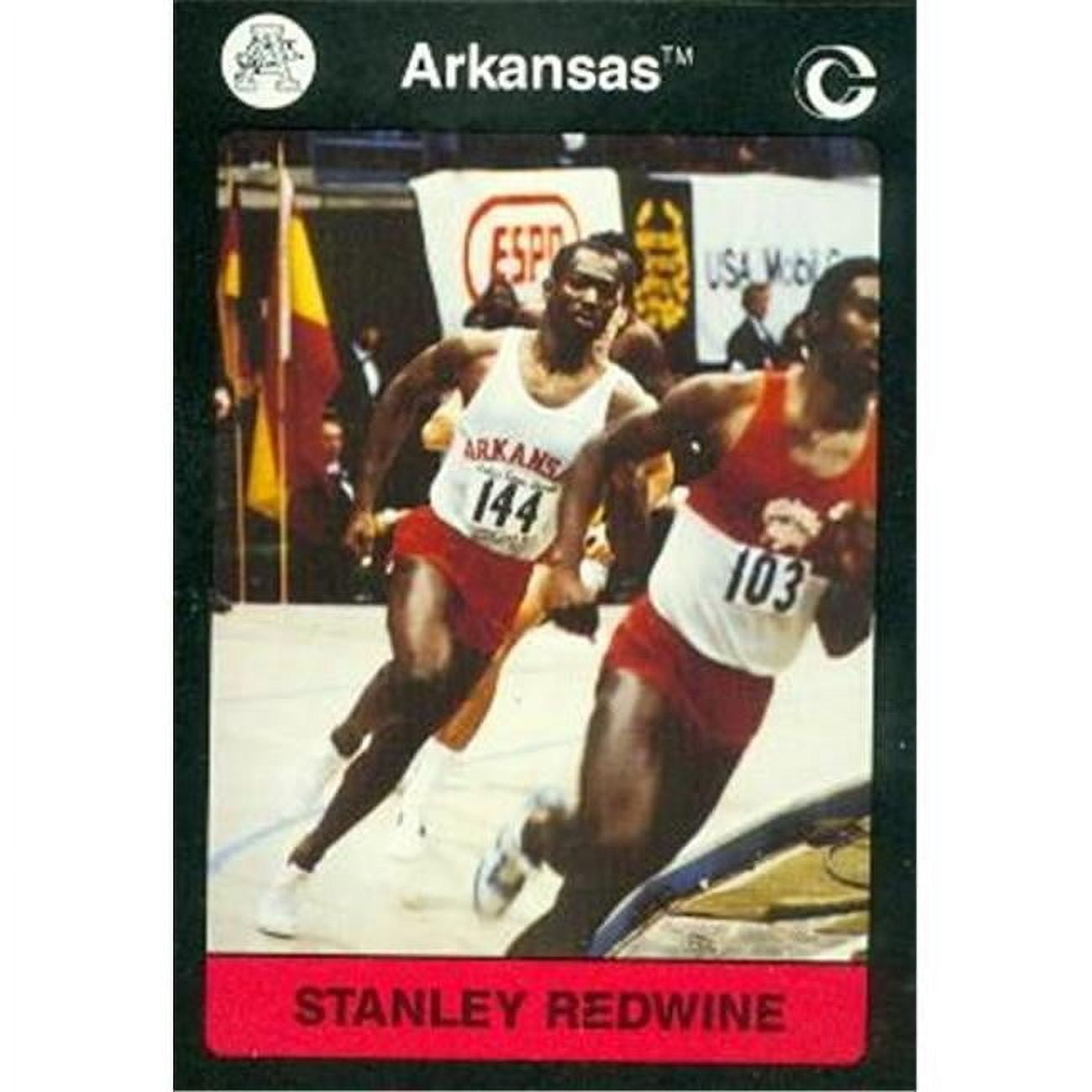 Stanley Redwine Trading Card (Arkansas) 1991 Collegiate Collection No ...