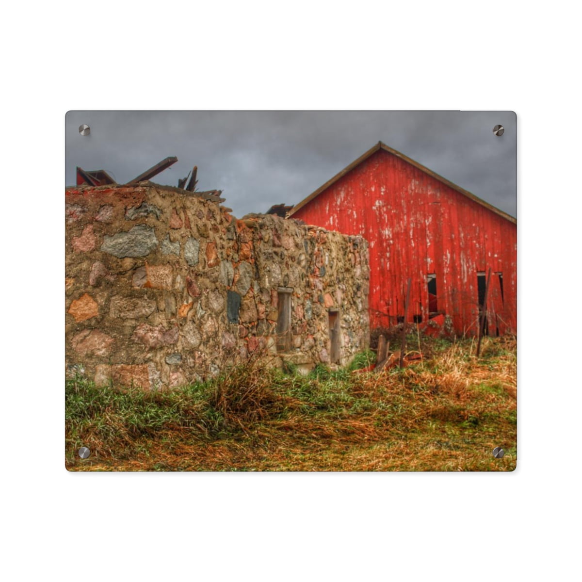 Stanley Road Ruins| Barn Boutique Modern Farmhouse Acrylic Wall Art ...