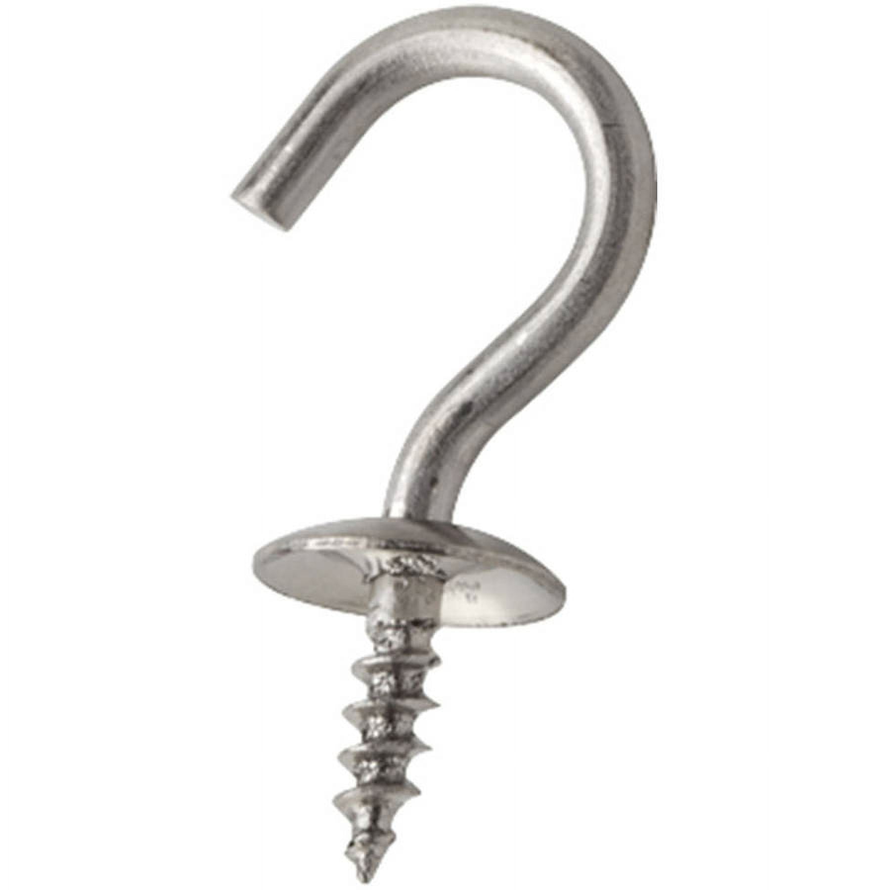 Stanley S850669 3/4" Stainless Steel Cup Hook, 4 Count - Walmart.com