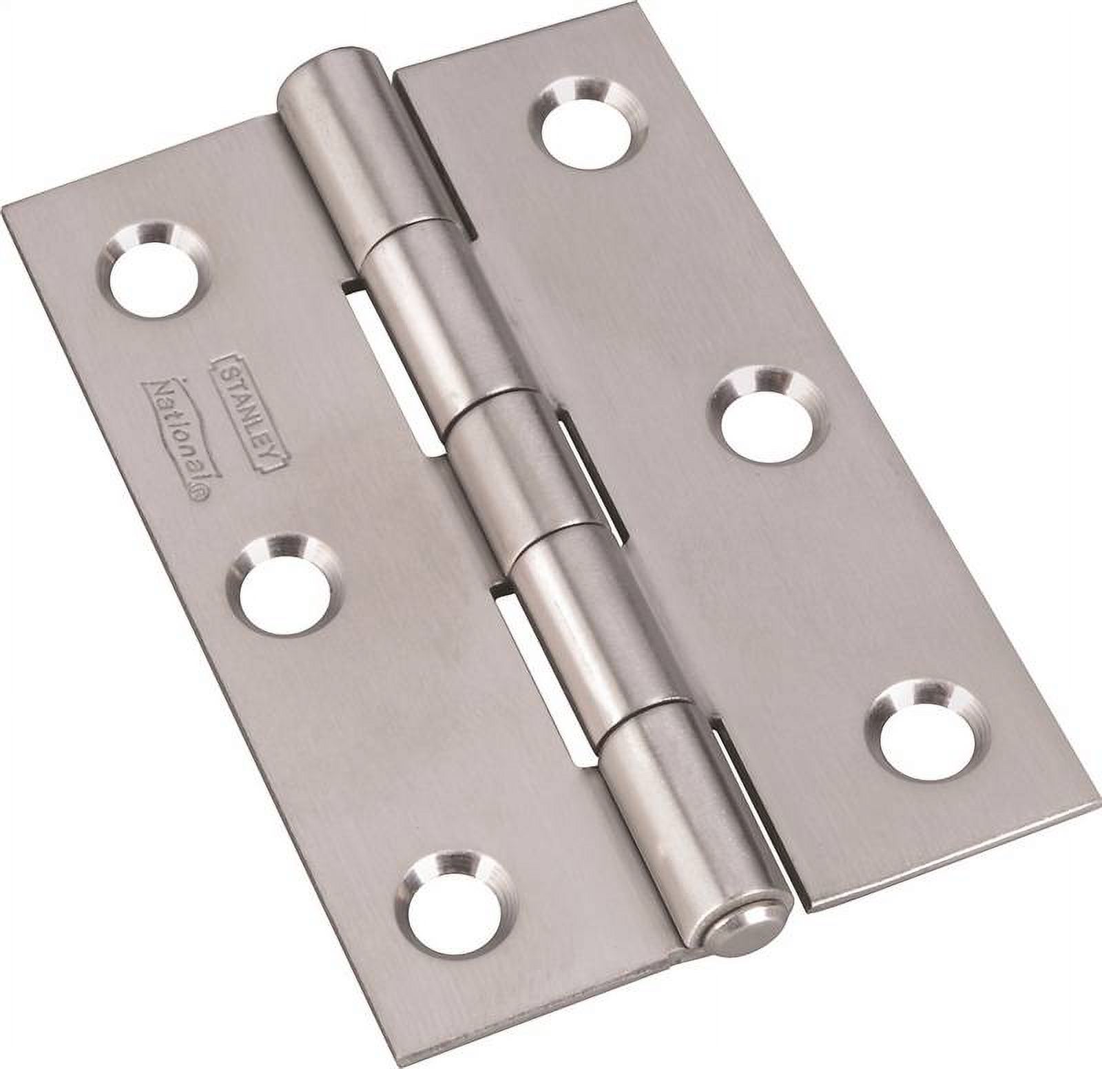 Stanley S851-154 3" Stainless Steel Pin Hinge 2 Count - Walmart.com