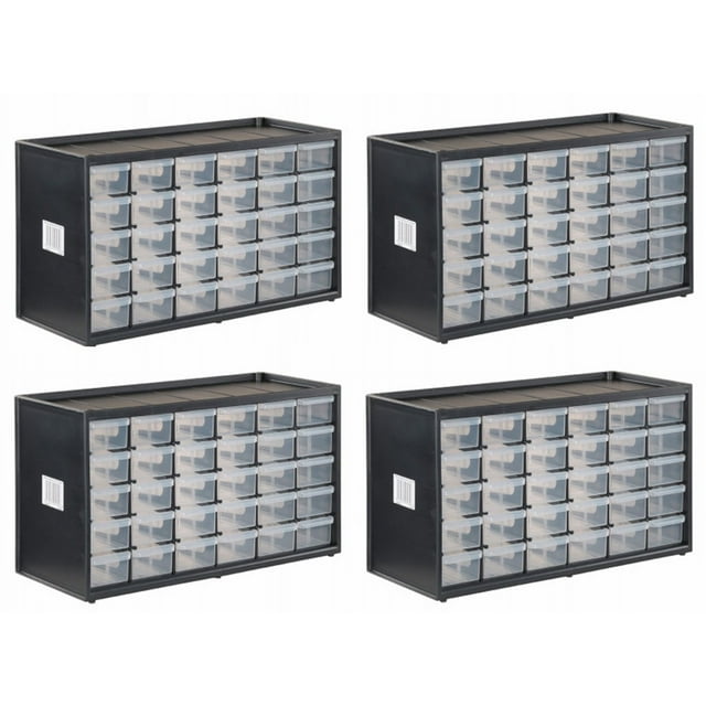 Stanley STST40730 30 Drawer Stackable Storage Drawer Bin System ...