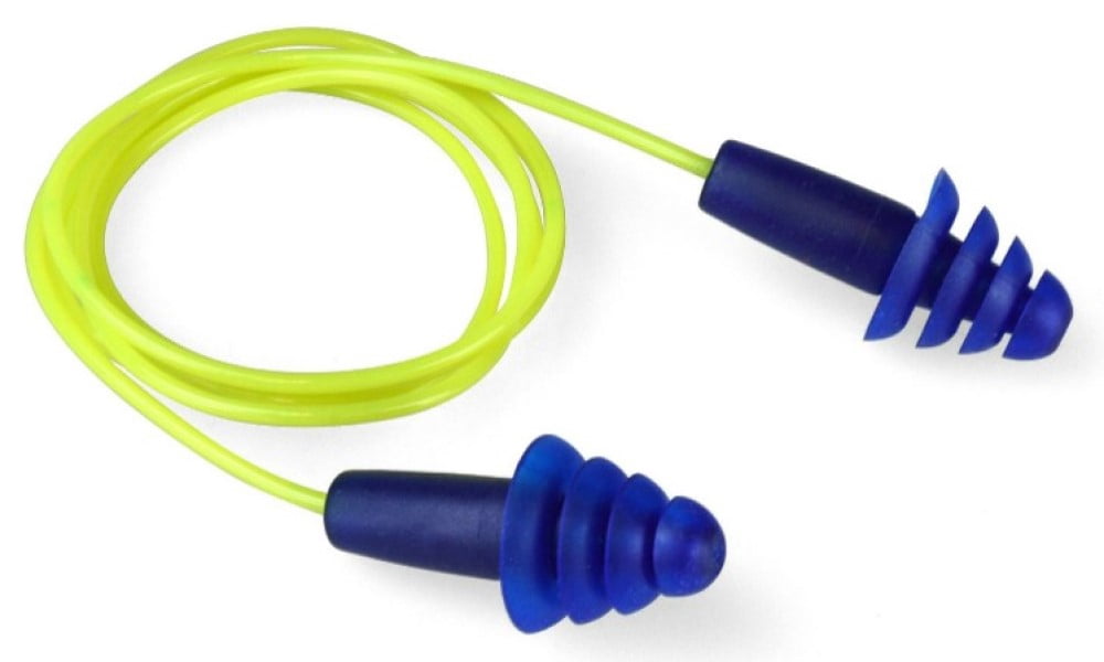 Stanley SYH43-1BP NRR27 Corded Reusable Rubber Earplugs with Case ...
