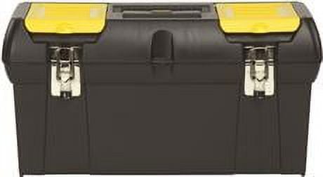 Stanley Series 2000 Metal Latch Tool Box With Tote Tray, 24 In ...