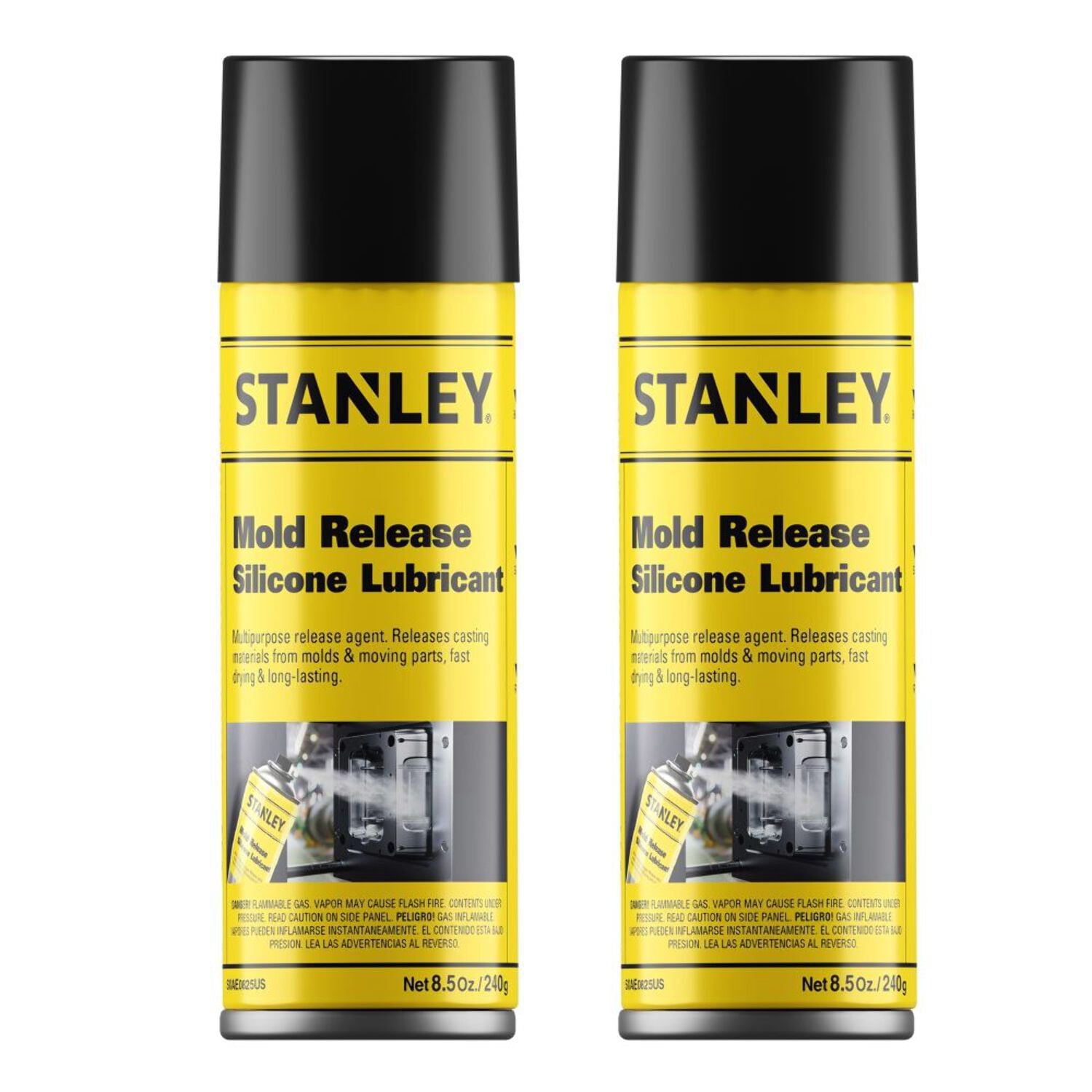 Stanley Silicone Mold Release Spray - Silicone-Based Mold Release Agent ...