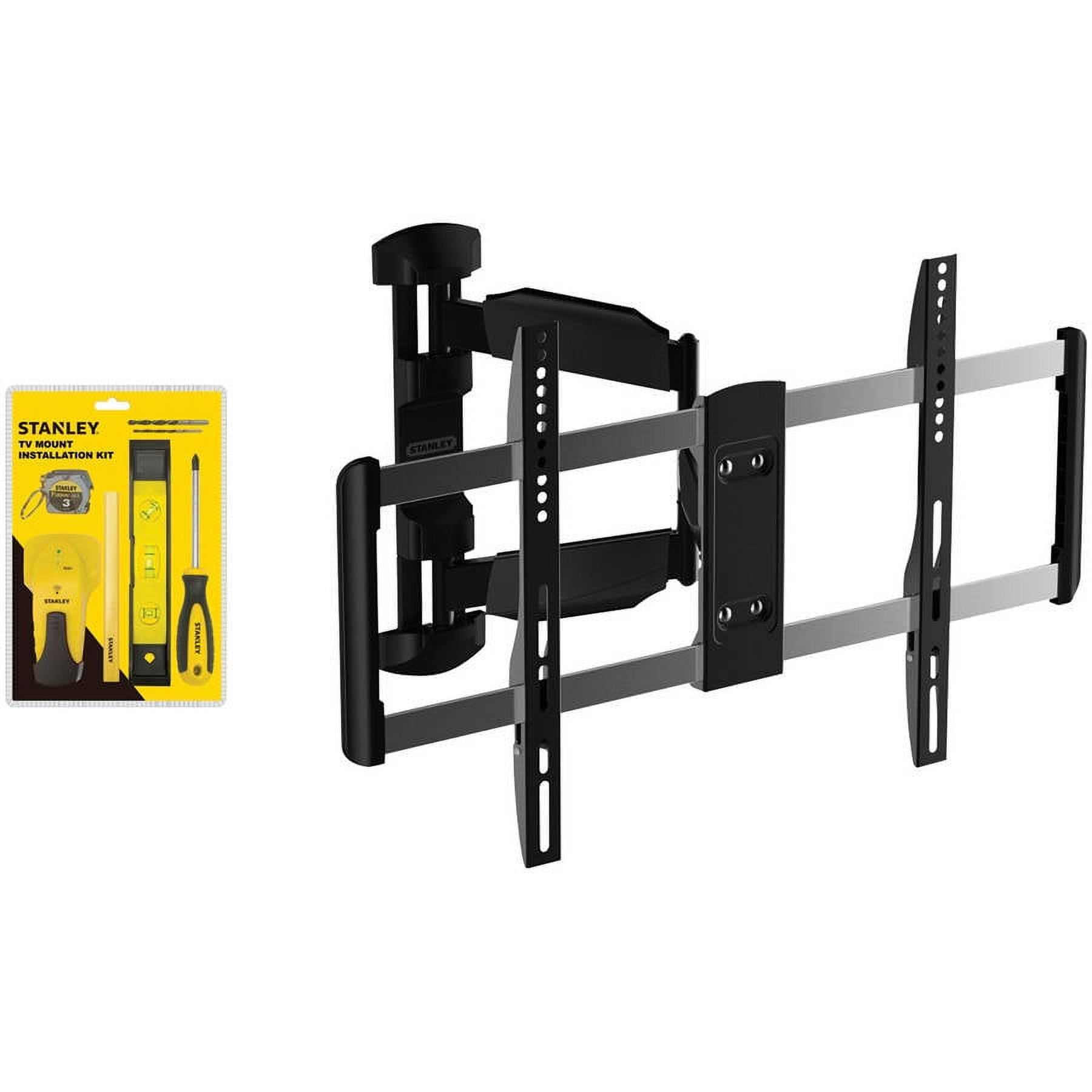 Stanley TLX-105FM 37"-70" Full-Motion Tv Mount and TV Mount Tool Kit ...