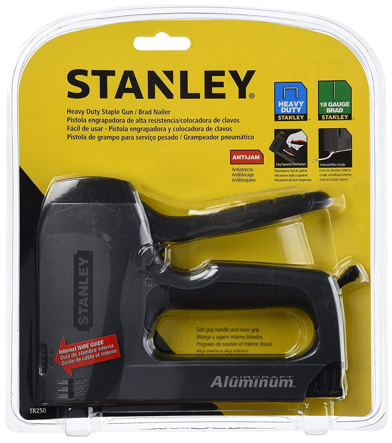 Stanley TR250 SharpShooter Plus Heavy Duty Staple Gun - Walmart.com