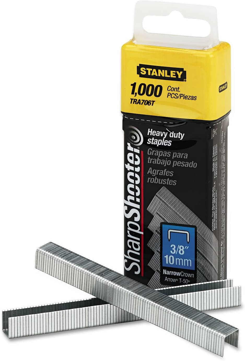 Stanley TRA706T/RTO-041 3/8" Heavy-Duty Staples - Walmart.com