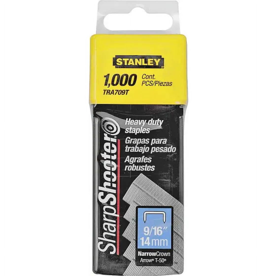 Stanley Tool TRA709T Staple 9/16 Inch Heavy Duty Box Of 1000, Each ...