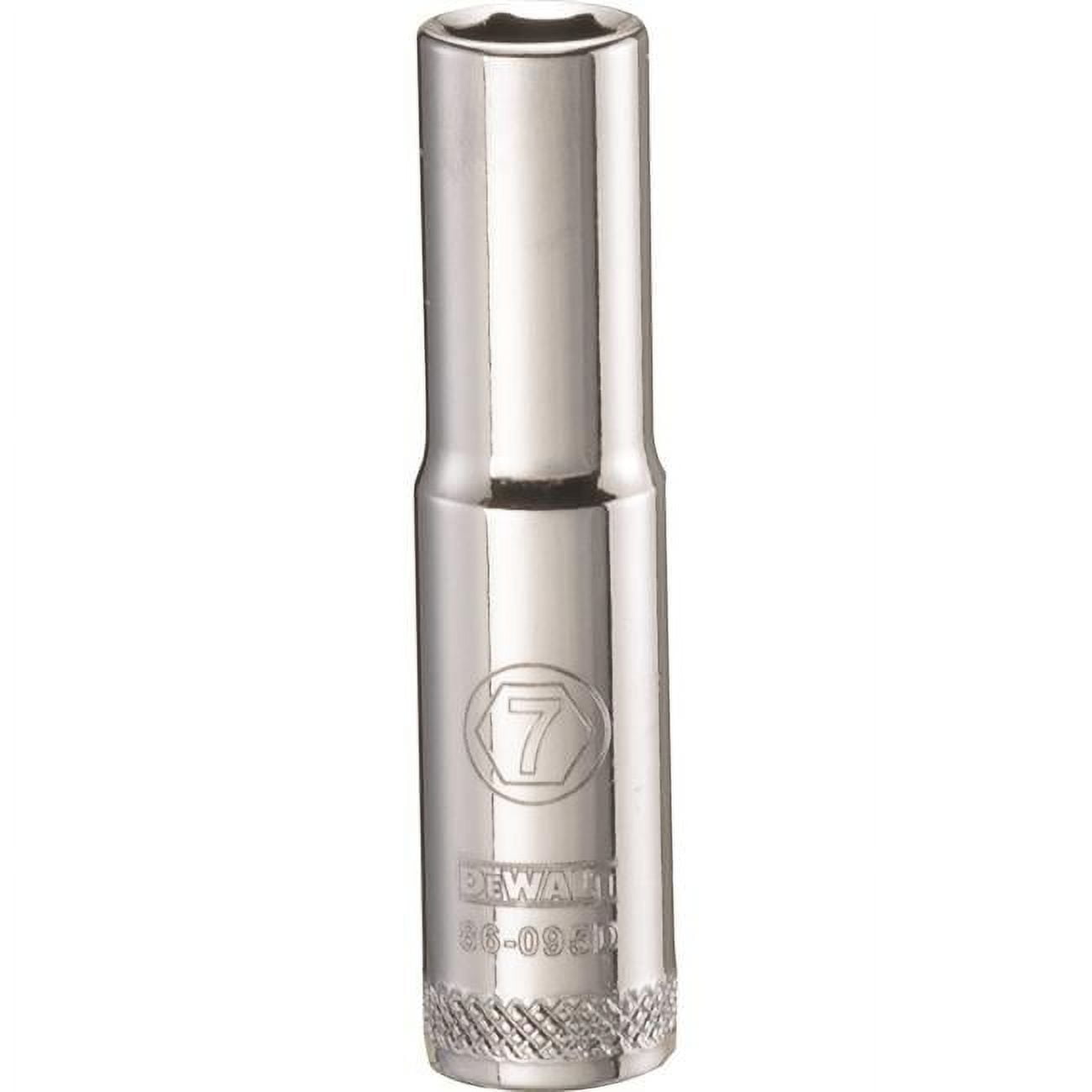 Stanley Tools 227517 7mm Deep Socket - 0.25 in. Drive - Walmart.com