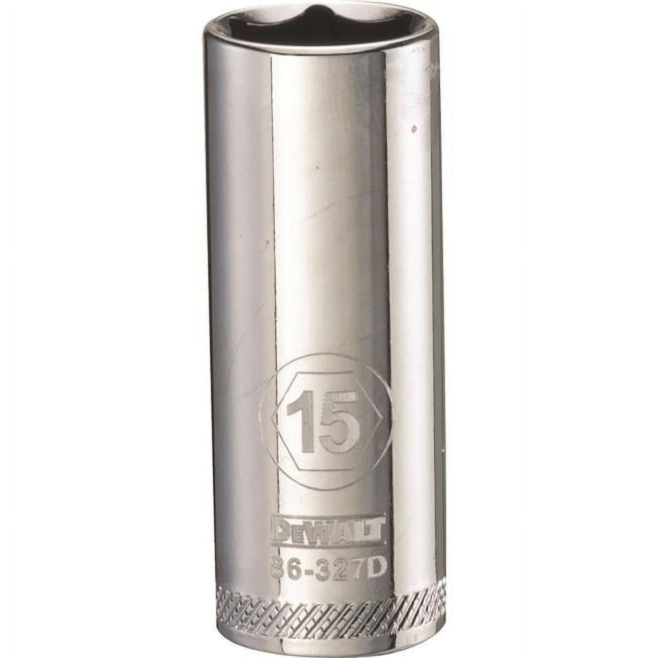 Stanley Tools 227647 15mm Deep Socket - 0.37 in. Drive - Walmart.com