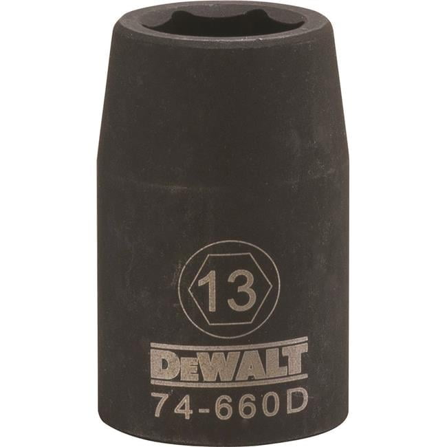 Stanley Tools 233321 13mm Impact Socket - 0.5 in. Drive - Walmart.com