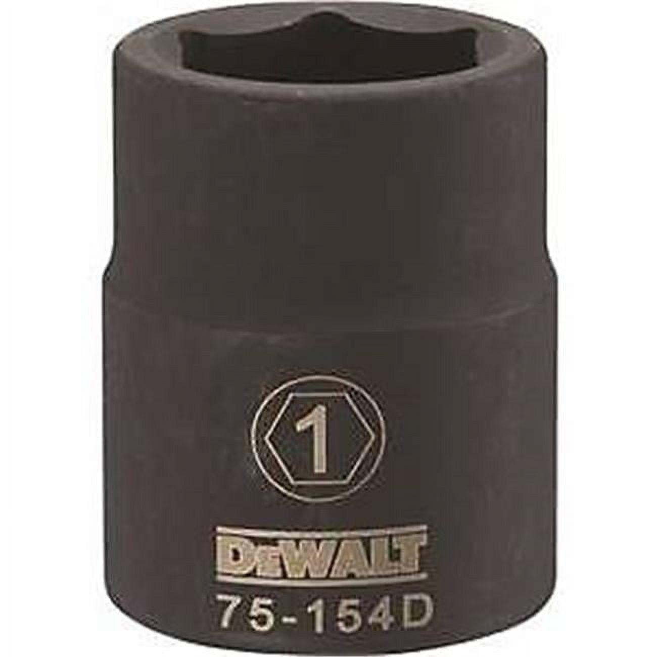 Stanley Tools 7517097 DWMT75154OSP SAE Impact 0.75 Drive Socket, 1 in ...