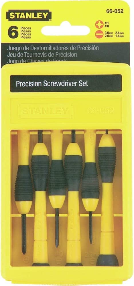 Stanley Tools 66-052 Precision Electronics Screwdriver Set, 6 Piece ...