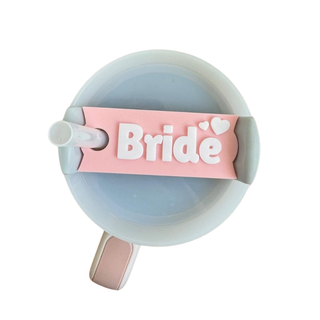 Stanley Topper Bride Bridesmaid MOH Maid of Honor Name plate Name Tag ...