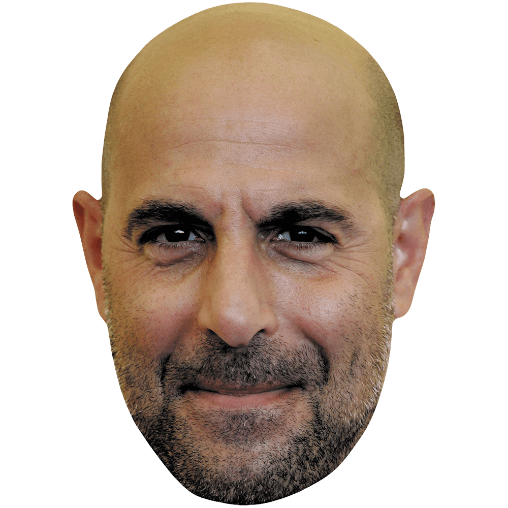 Stanley Tucci (Stubble) Flat Cardboard Face - Walmart.com