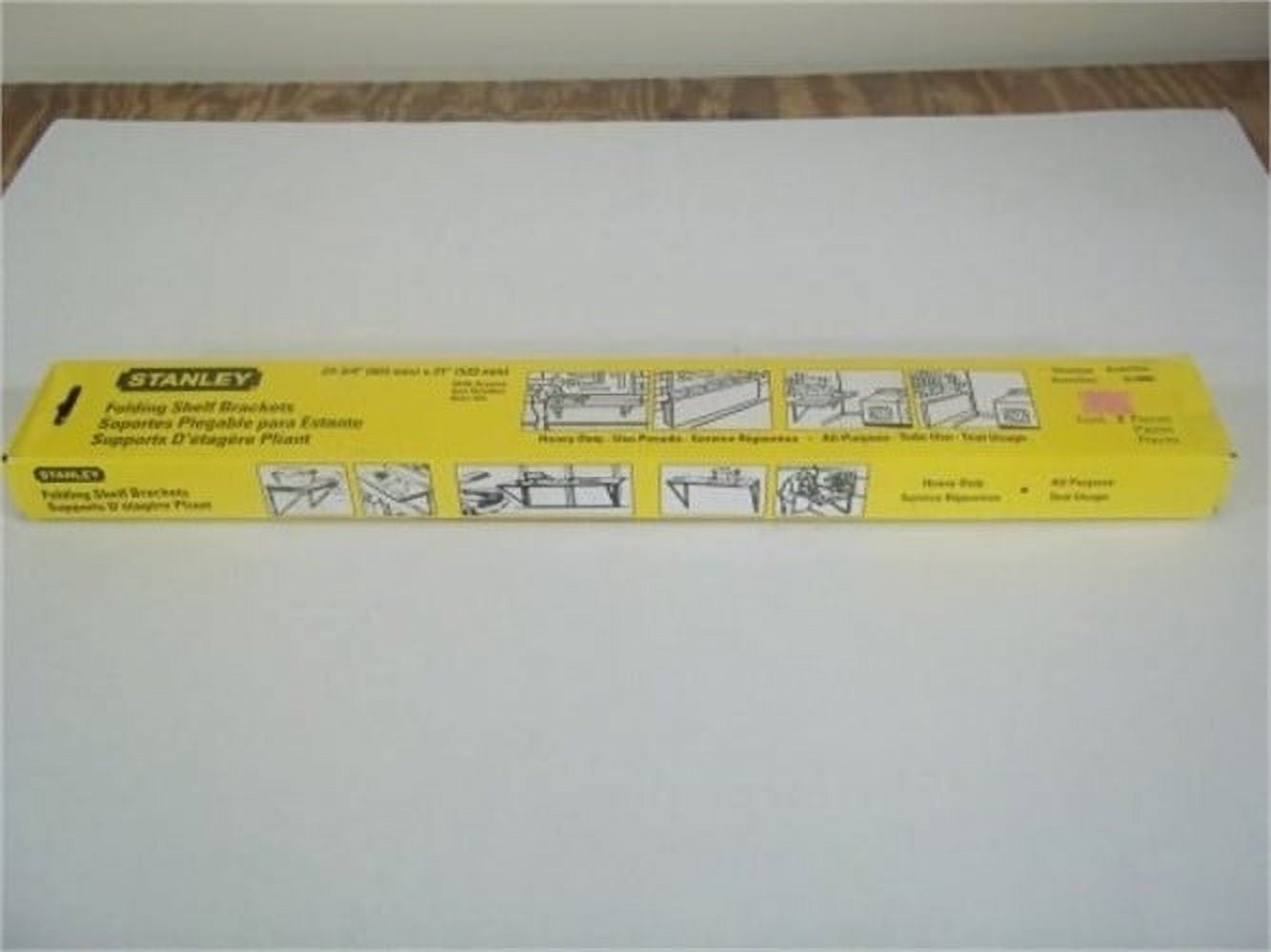 + Stanley V772 2c Folding Shelf Bracket # S250-080 - Walmart.com