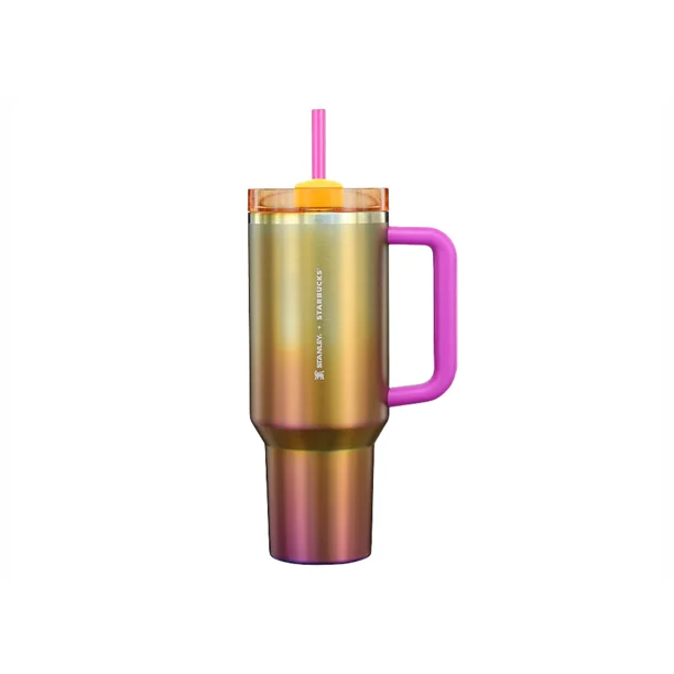 Stanley x Starbucks Sunset Gradient Quencher 40oz | Starbucks Summer ...