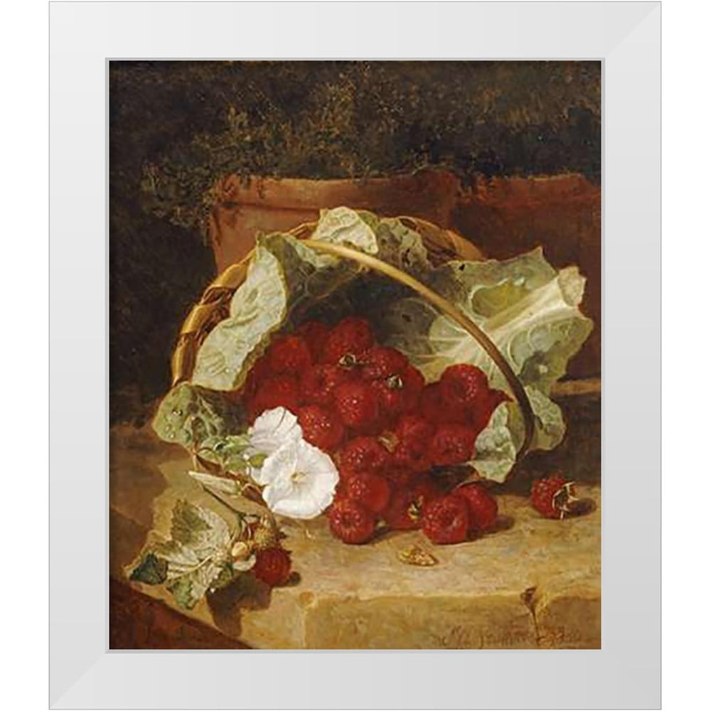 Stannard, Eloise Harriet 20x23 White Modern Wood Framed Museum Art ...