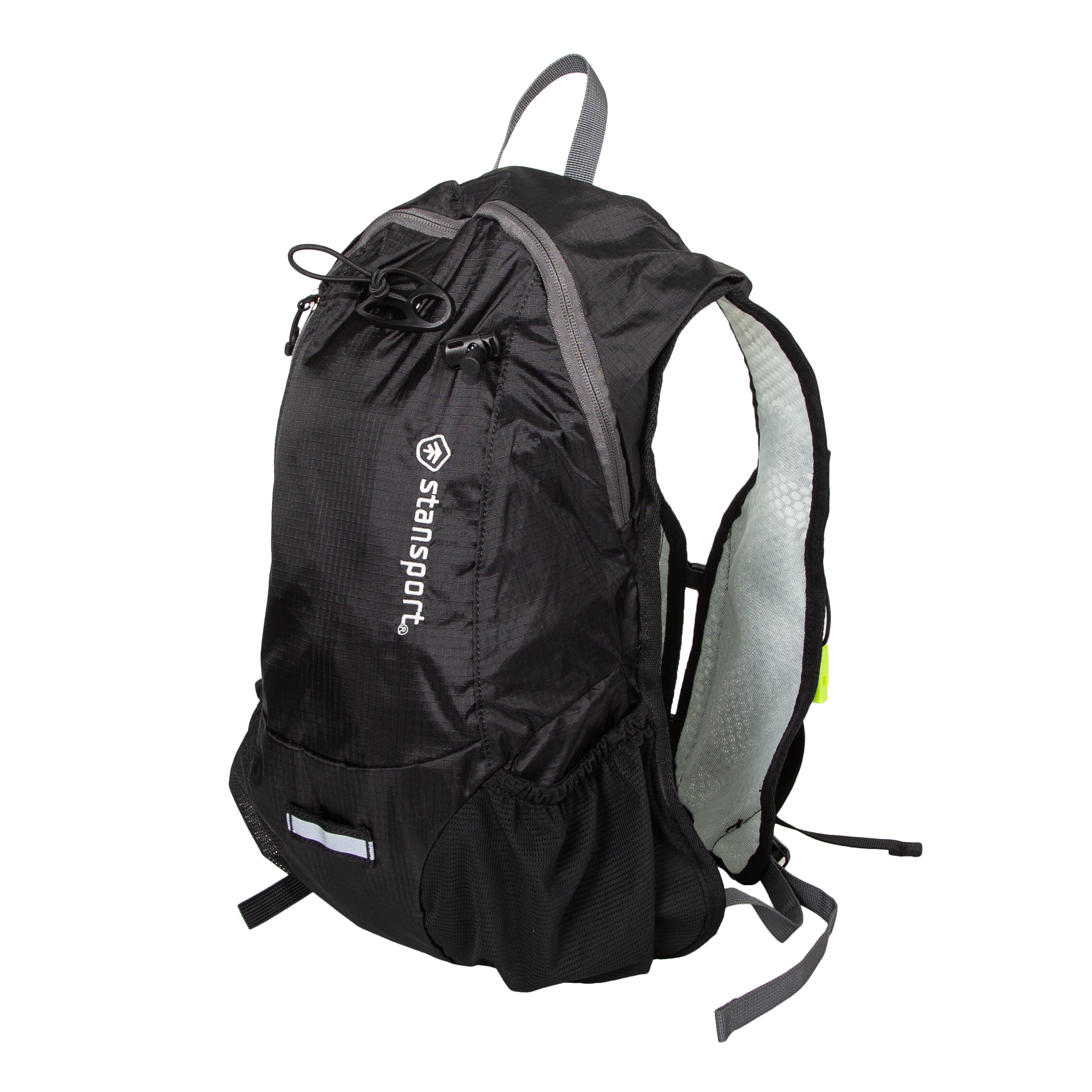 Stansport 12 Liter Backpack with Hydration Bladder - Black - Adult or ...