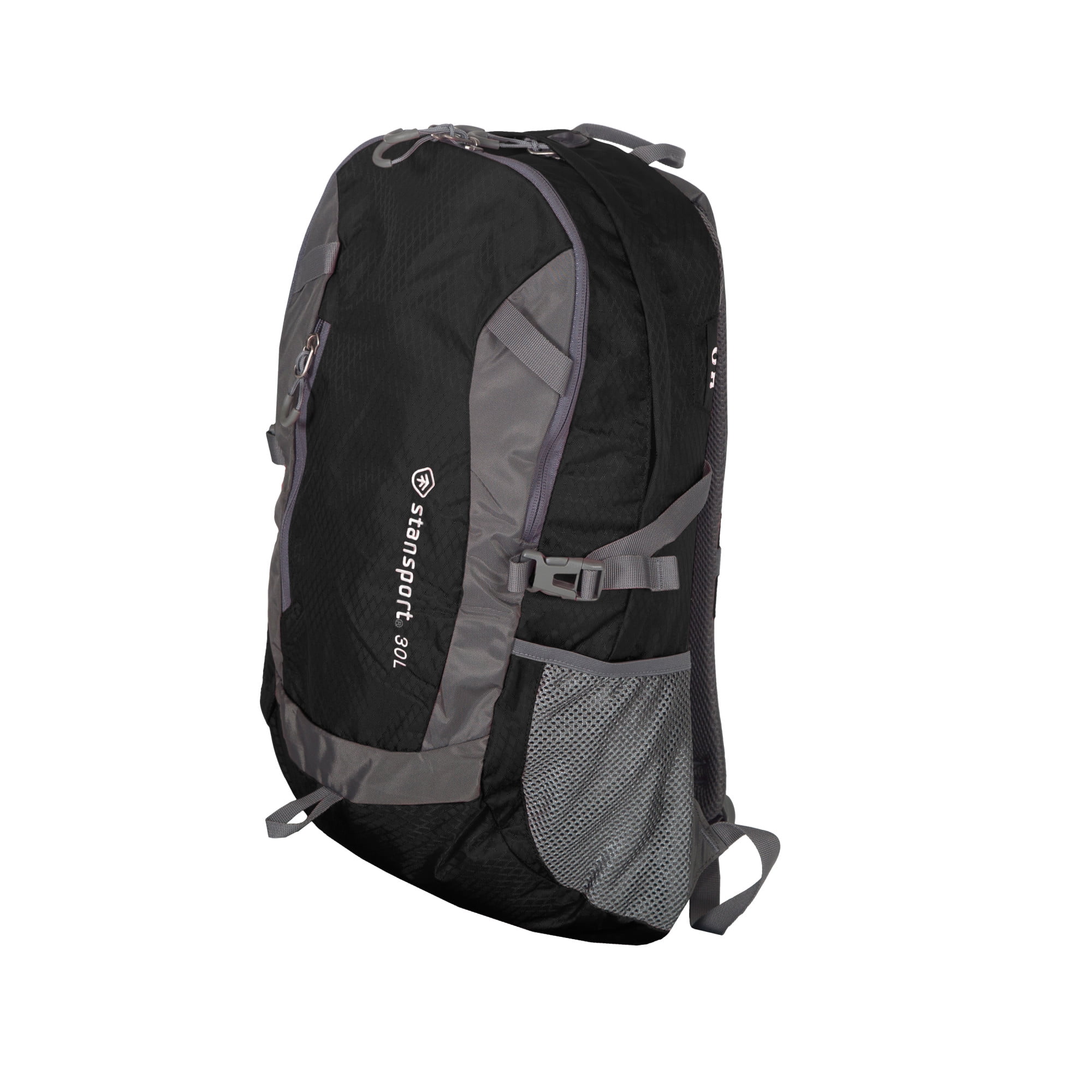 Stansport 30L Day Backpack - Black - Lightweight & Versatile - Walmart.com