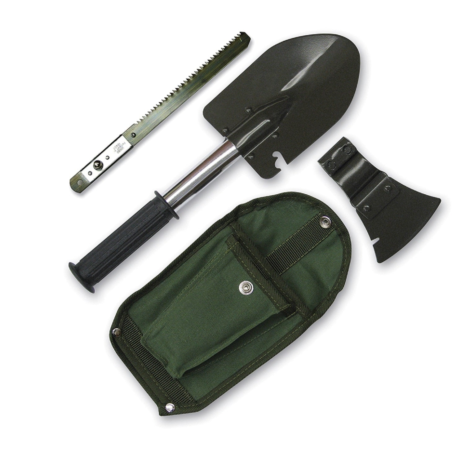 Stansport 6-in-1 Survival Multi Purpose Tool Modular Handle Steel ...