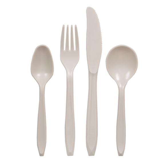 Stansport 16-Piece Cutlery Set, includes forks, knives, spoons ...