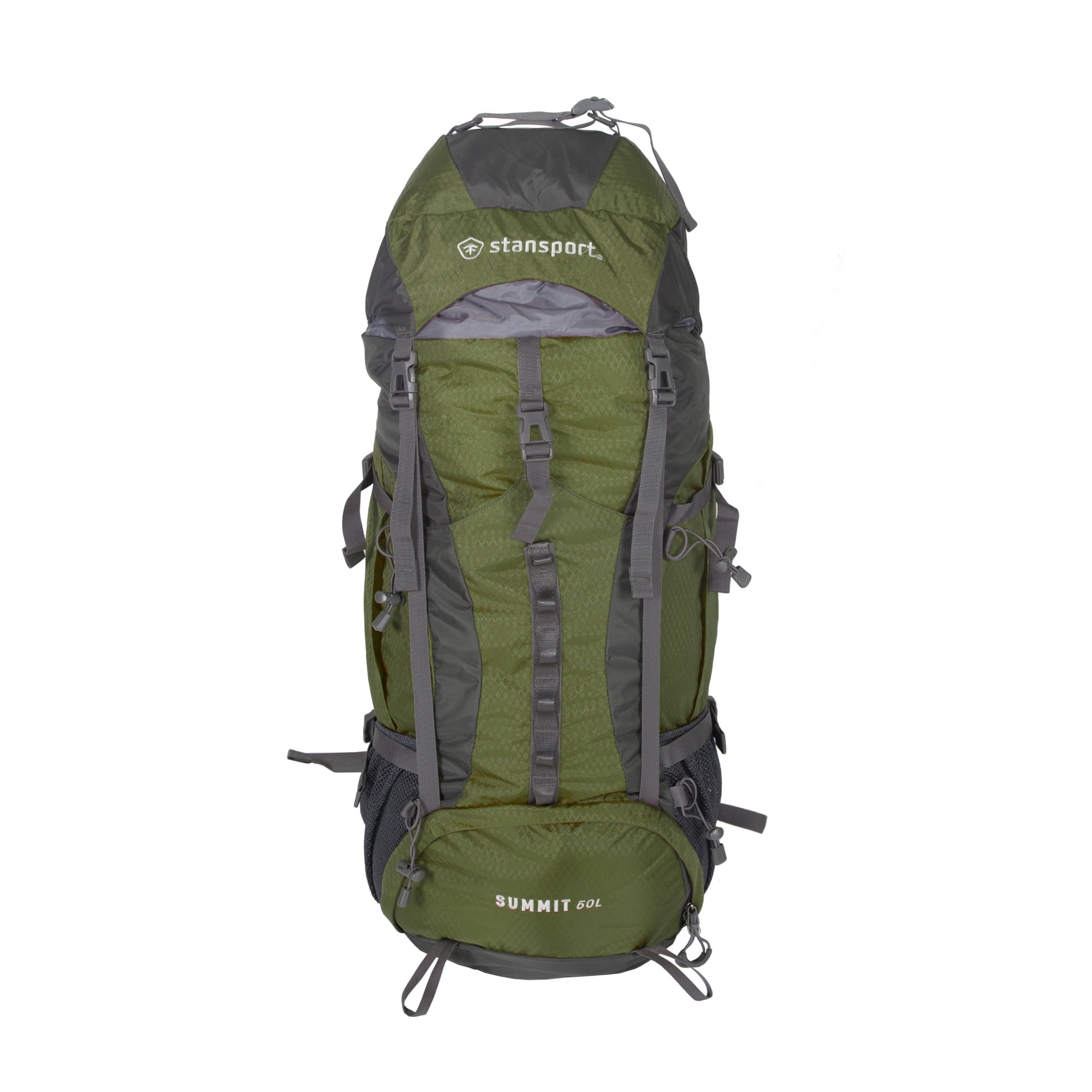 Stansport 50 Liter Summit Internal Frame Pack - Olive - Walmart.com