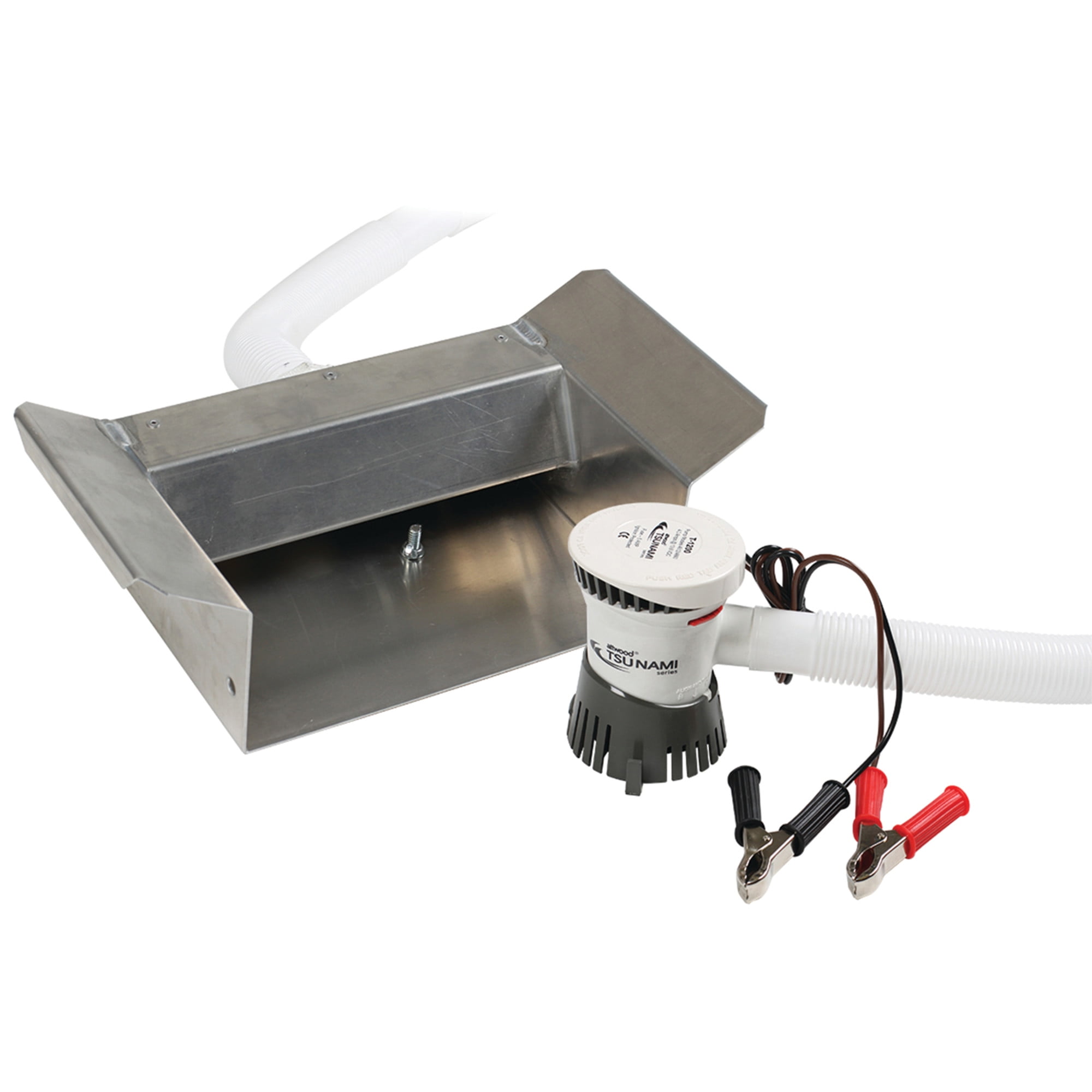 Stansport Sluice Box Header & Recirculating Pump 4.5" Height + 7' Hose ...