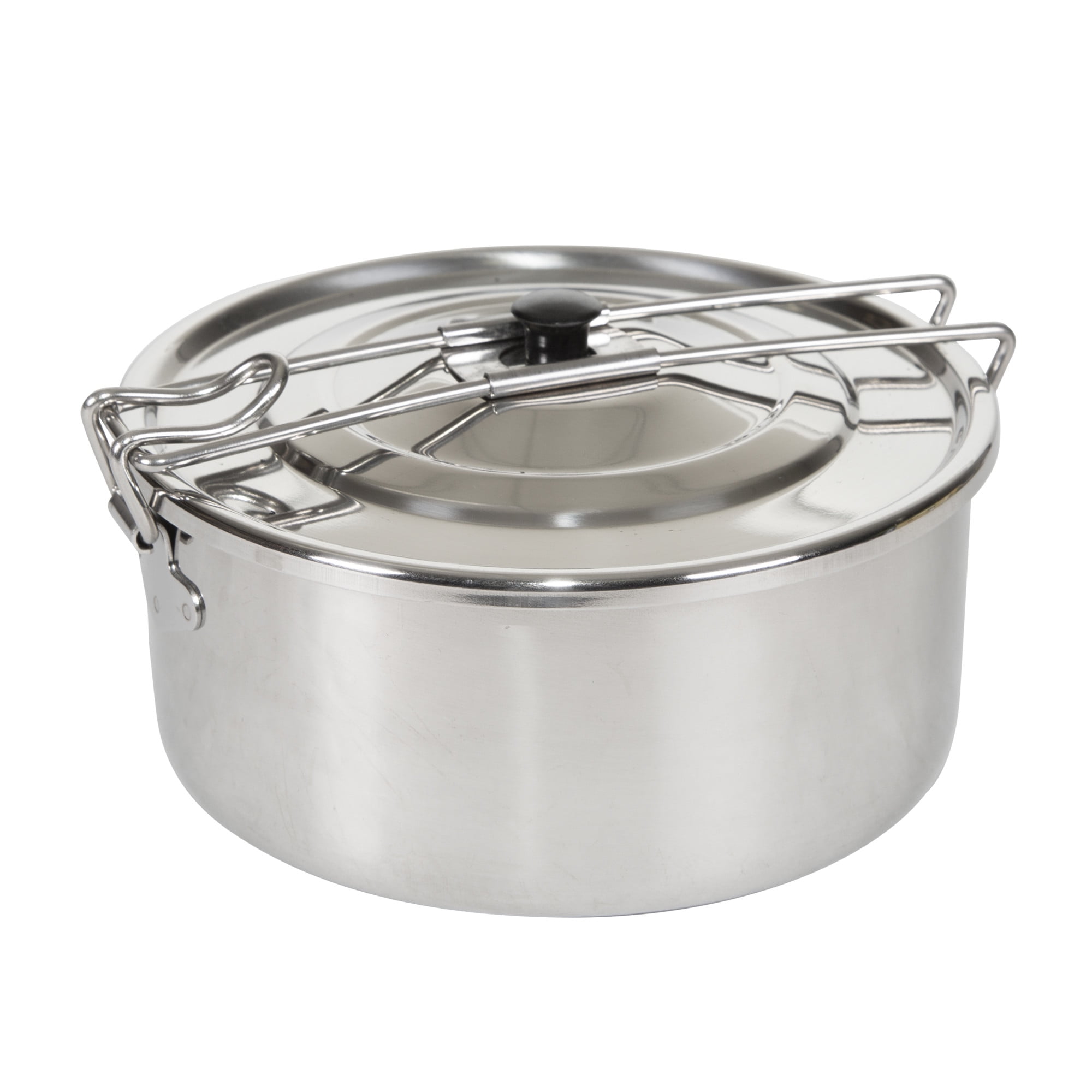 Stansport Stainless Steel Solo II Cook Pot BPA/Lead Free - Walmart.com