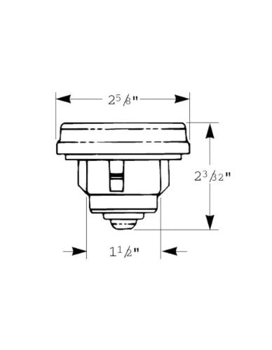 Stant Fuel Tank Cap P/N:10580 Fits select: 1970-1974 FORD F100, 1971 ...