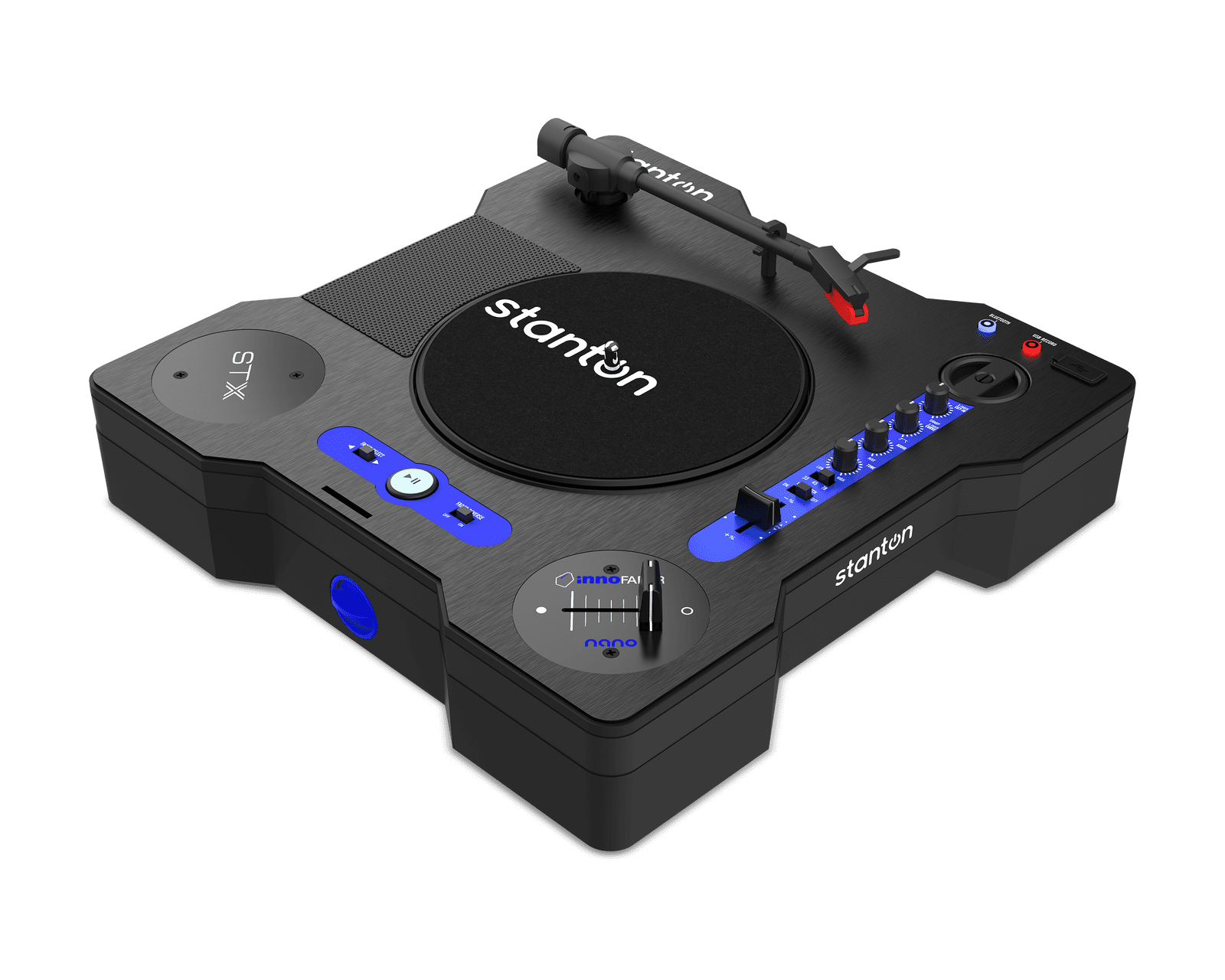 Stanton STX Portable Scratch Turntable with Mini Innofader Nano ...