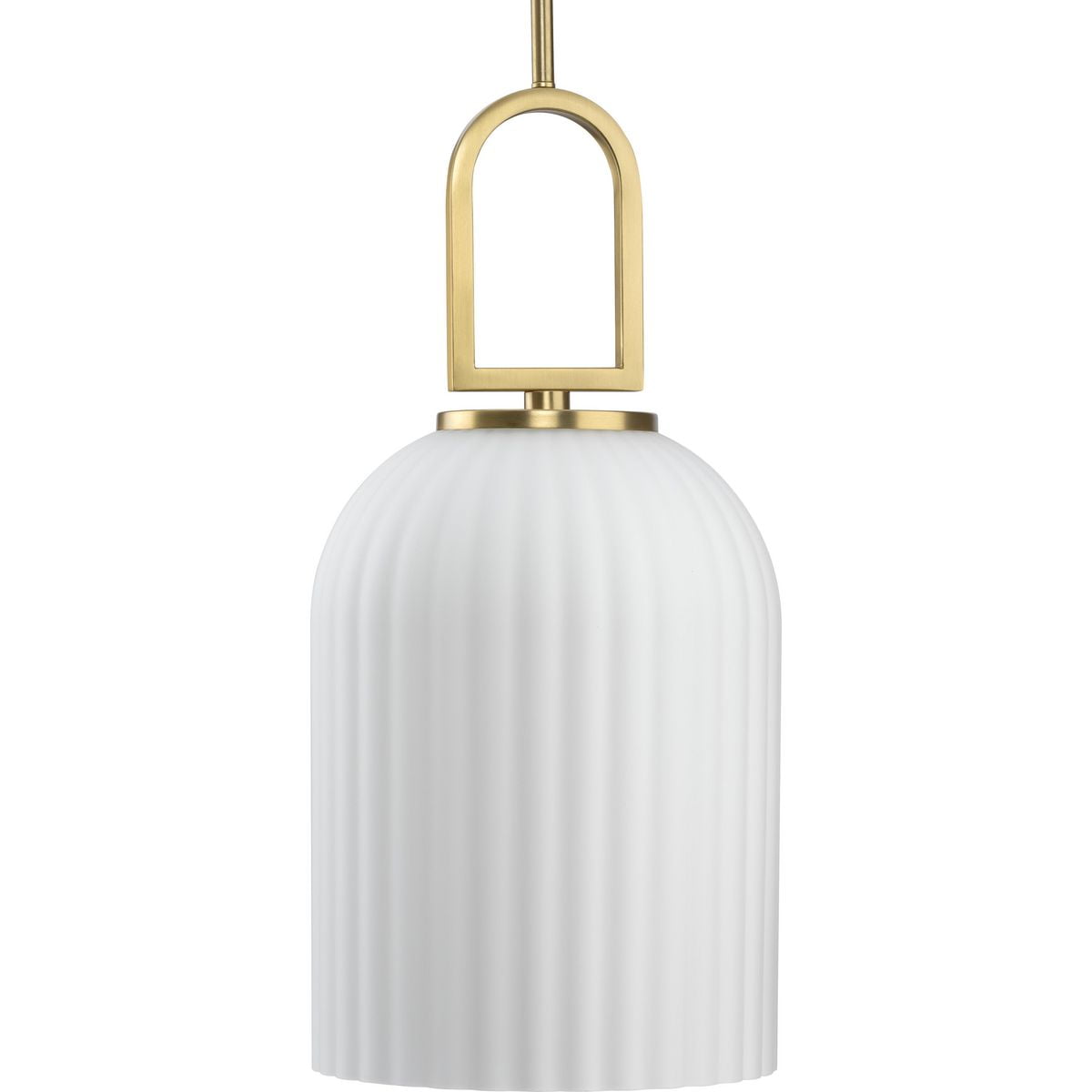 Stanza Collection One-Light Brushed Gold New Traditional Pendant Light ...