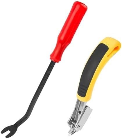 Staple Remover Heavy Duty 2Pcs Upholstery and Construction Staple ...