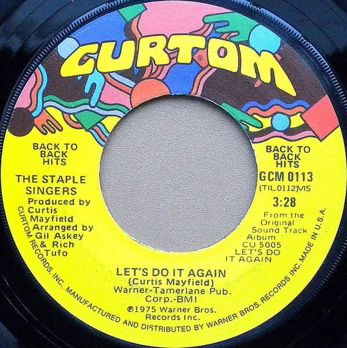 Staple Singers, The – Let's Do It Again / New Orleans (7" 45RPM Vinyl) (New) - Walmart.com
