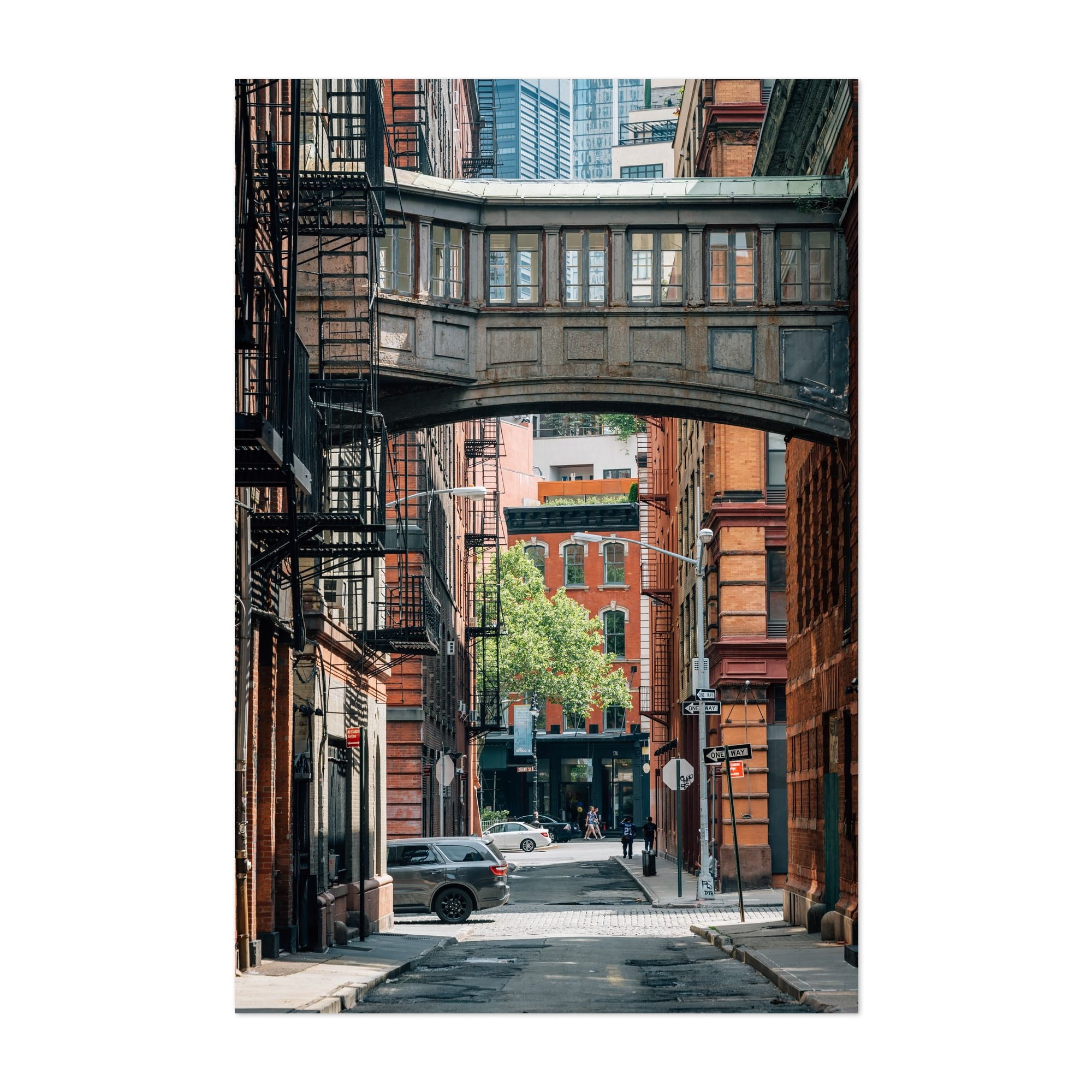Staple Street Skybridge 01 - Manhattan New York Photography Cityscape ...