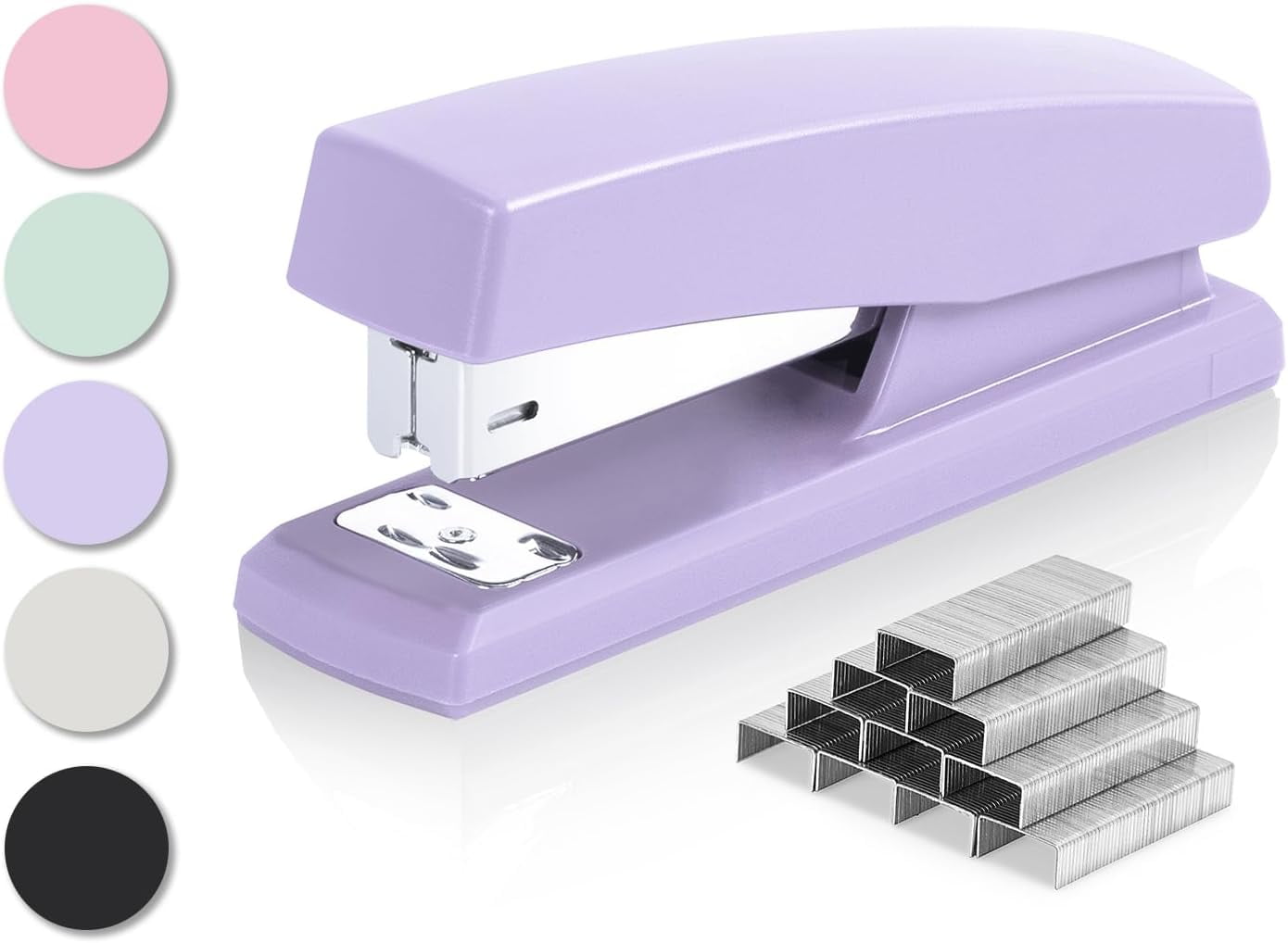 Stapler, Desktop Staplers with 640 Staples, Office Stapler, 25 Sheet ...