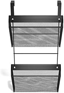 Staples 1-Pocket Mesh Letter Wall File, Black, 2/Pack (TR57580-CCVS ...