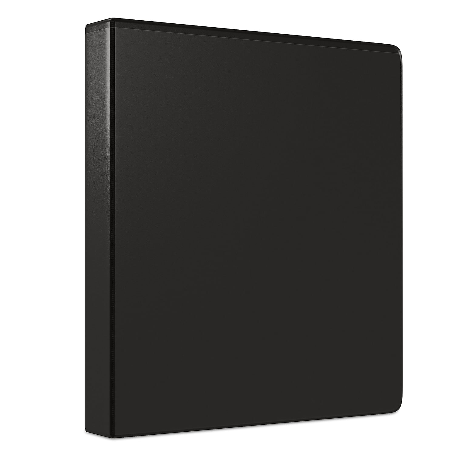 Staples 1" Simply View Binders with Round Rings Black 374816 - Walmart.com