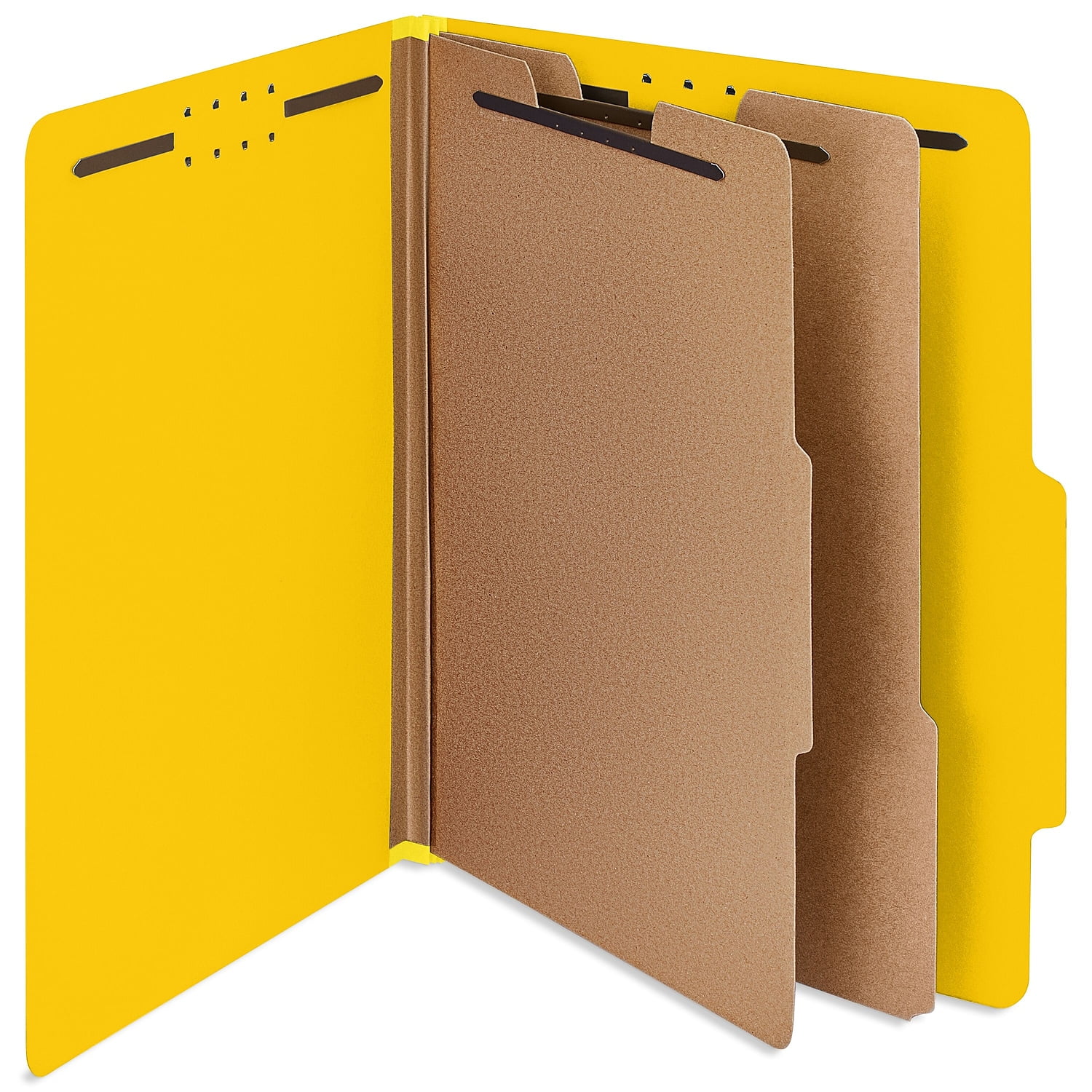 Staples 100% Recycled Heavy Duty Classification Folder 2-Dividers 2 ...
